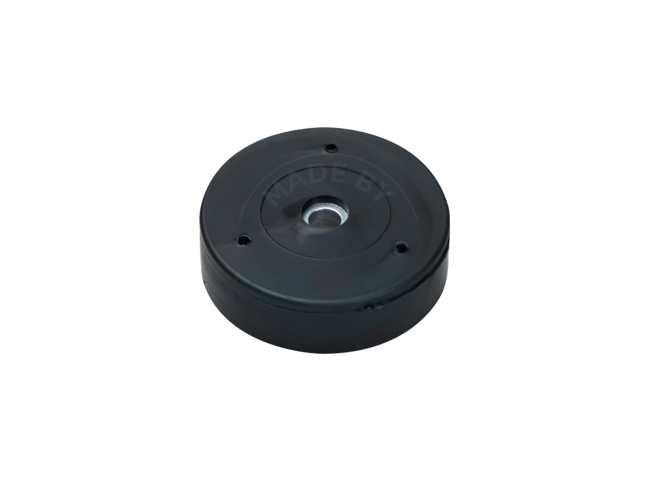 Haftmagnet Aus Hartferrit Oder NdFeB Gummimantel Schwarz Mit Bohrung haftmagnet-aus-hartferrit-oder-ndfeb-gummimantel-schwarz-mit-bohrung
